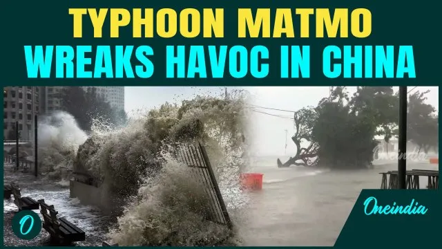 Typhoon Matmo HITS China | 350,000 people evacuated, transport ...
