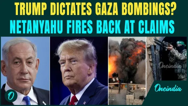 Israel DROPPING BOMBS In Gaza on Trump’s Order? Netanyahu SHUTS DOWN ...