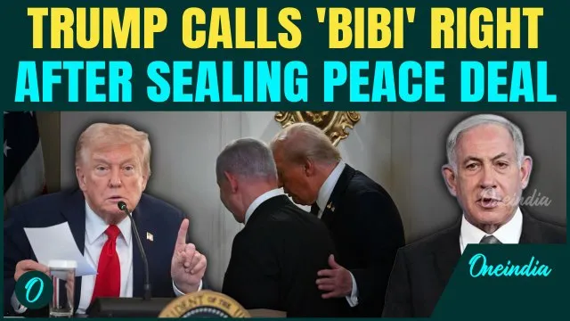 Trump & Netanyahu 'Argue' Over Points to End Gaza War — Hostages to be ...