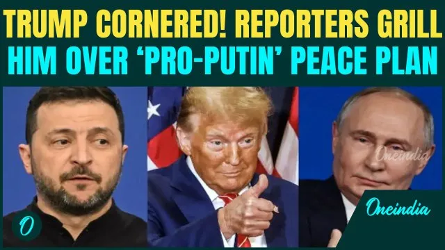 Trump’s Pro-Putin 28-Point Peace Plan EXPOSED? Trump CORNERED By ...