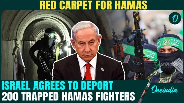 Israel AGREES to Deport 200 HAMAS Fighters Trapped in Gaza Tunnels ...