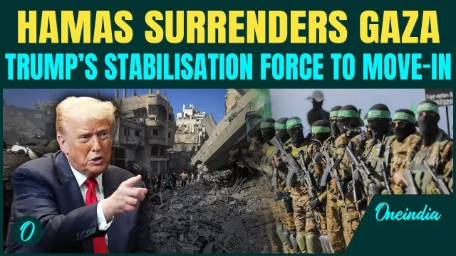 Hamas GIVES-UP Gaza Control| Trump’s International Stabilisation Force ...