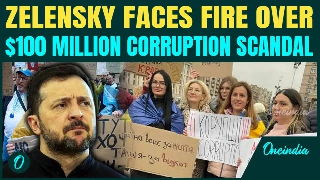 Ukraine BREAKING: Massive Protests against President Zelensky | $100 Mn ...