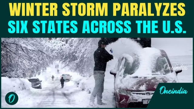 US Weather: Winter Storm Rages Six States; Alaska BRACES For Heavy Snow ...
