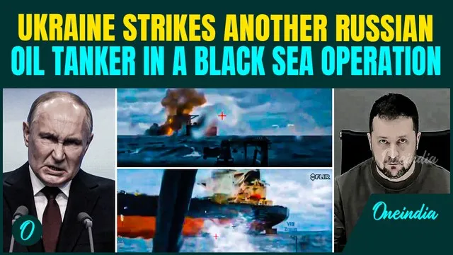 BREAKING: Ukraine’s Sea Baby Drones DESTROY Russia's Dashan Oil Tanker ...