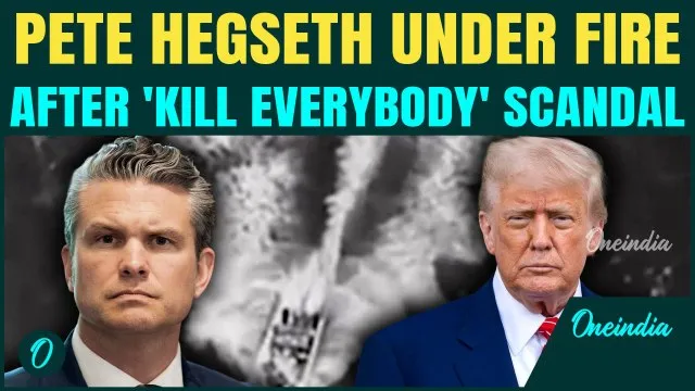 Trump to SACK Pete Hegseth? ‘Kill Everybody’ Order SCANDAL EXPLODES ...