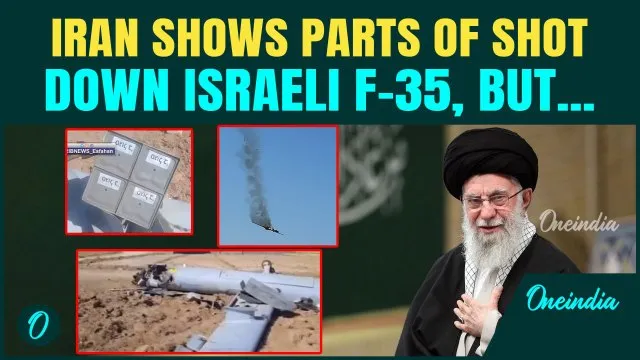 Iran Showed Parts of Shot-Down Israeli F-35, Now Reveals Details After ...