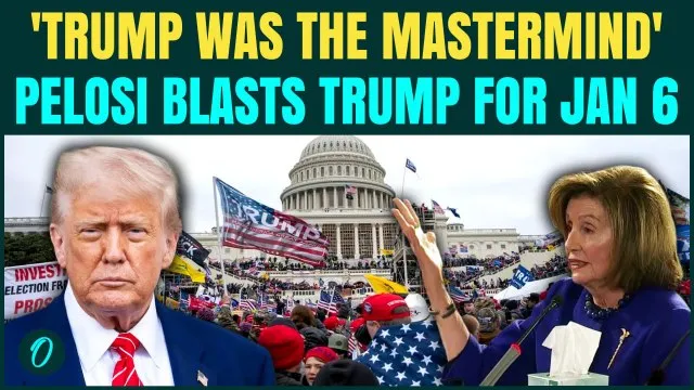 Nancy Pelosi's BIG Attack On Trump Over Orchestrating Jan 6 Coup | 'He ...