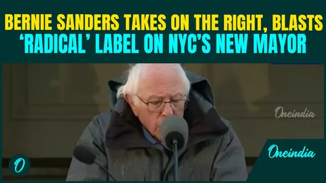 Bernie Sanders’ FIERY SPEECH At Mamdani’s Inauguration: SLAMS ‘Radical ...