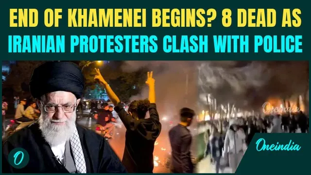 Iran Protests BREAKING: 8 Killed as Protesters CLASH With Police ...