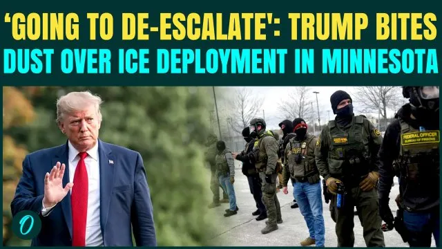 Trump To WITHDRAW ICE from Minnesota? U.S President FLIPS After ...