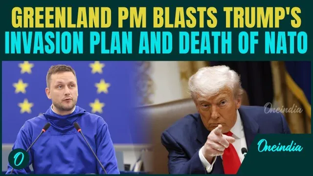 FULL VIDEO: Greenland PM Issue STARK Warning to Trump ‘Invasion Plans ...