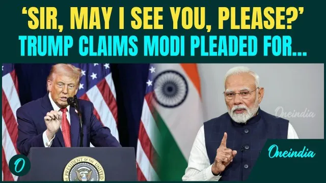 Trump REVEALS Private Talk With PM Modi: ‘Sir, May I See You Please ...