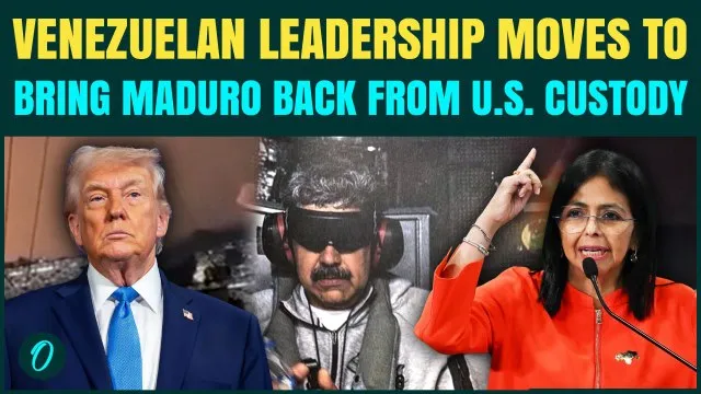 Venezuela VS U.S Over Maduro's Arrest: Acting President ANNOUNCES ...