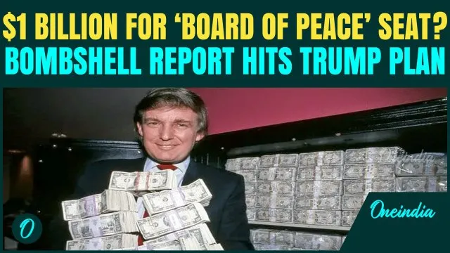 SHOCKING! Trump Sold ‘BOARD OF PEACE’ Seat for Billions? BOMBSHELL ...