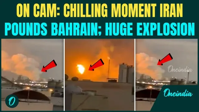 Iran’s Shahed Drone BOMB Bahrain’s Largest Oil Facility| BAPCO IN ...