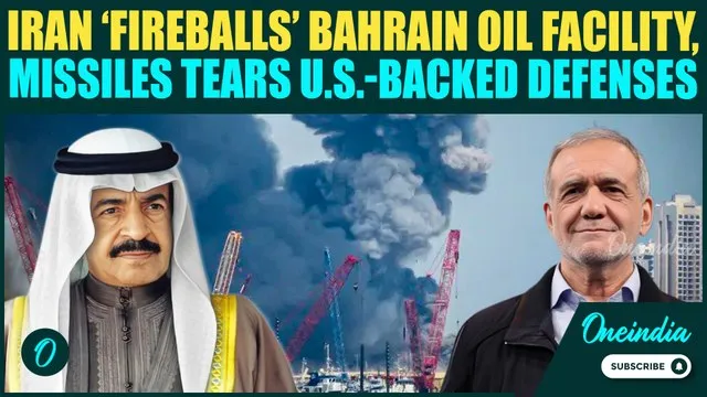 Iran STRIKES Bahrain’s Petroleum Company Near U.S Base in Chilling ...