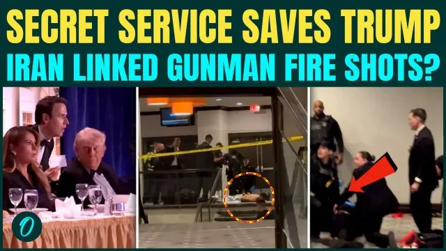 ON CAM: Donald Trump Evacuated After ‘Gunshot’ Chaos at WH Dinner ...