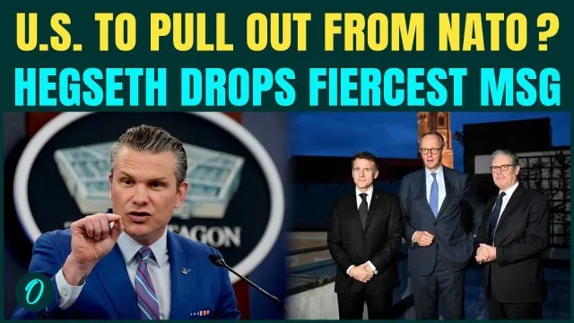 ‘It’s Over Now…’: Hegseth Launches BRUTAL Attack on NATO Allies For ...