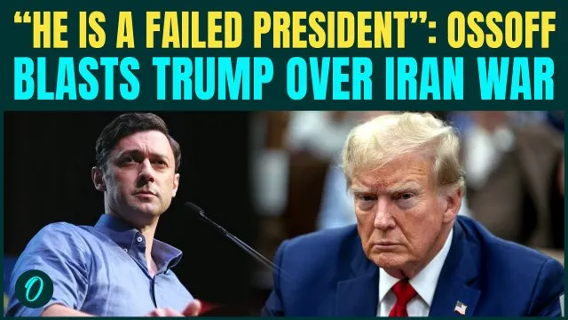 “FAILED President & National DISGRACE”: Sen. Jon Ossoff LASHES OUt At ...