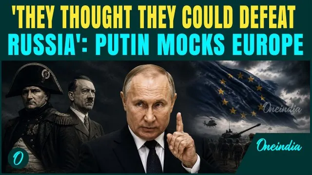 Putin Compares Europe to Napoleon and Hitler; Claims West’s Plan to ...