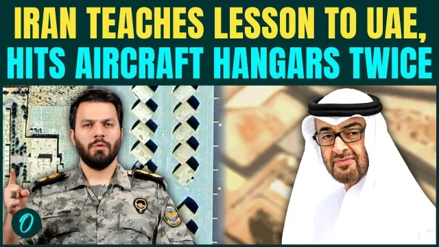 Iran BOMBS UAE Breaking: IRGC Hits Aircraft Hangars At Al Safran Air ...