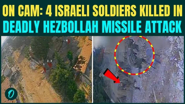 4 Israeli Soldiers KILLED In Hezbollah Missile Attack, IDF Troops Bleed ...