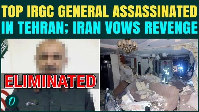 Top IRGC General Assassinated By Israel In Tehran Amid Ceasefire; Iran ...